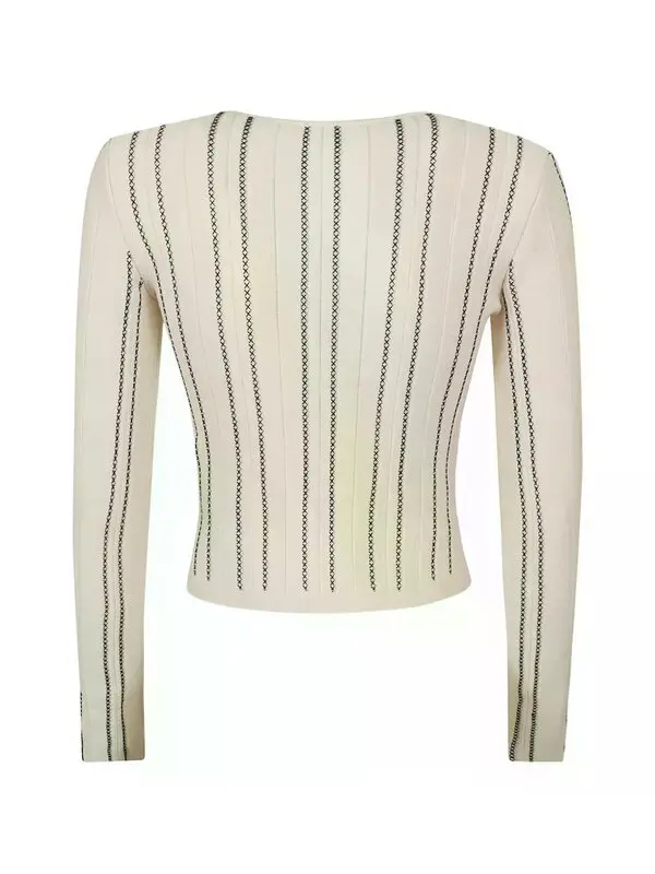 Elisabetta Franchi Cardigan In Knit Fabric