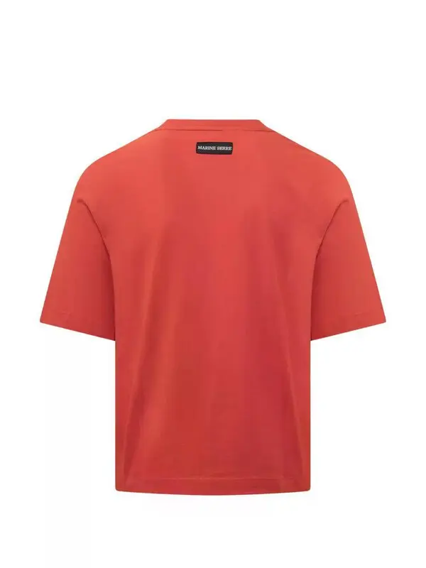 MARINE SERRE Moon Logo Short-sleeve T-shirt