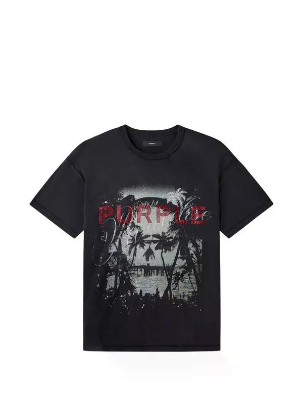 PURPLE BRAND Sunset Paradise Short-sleeve T-shirt