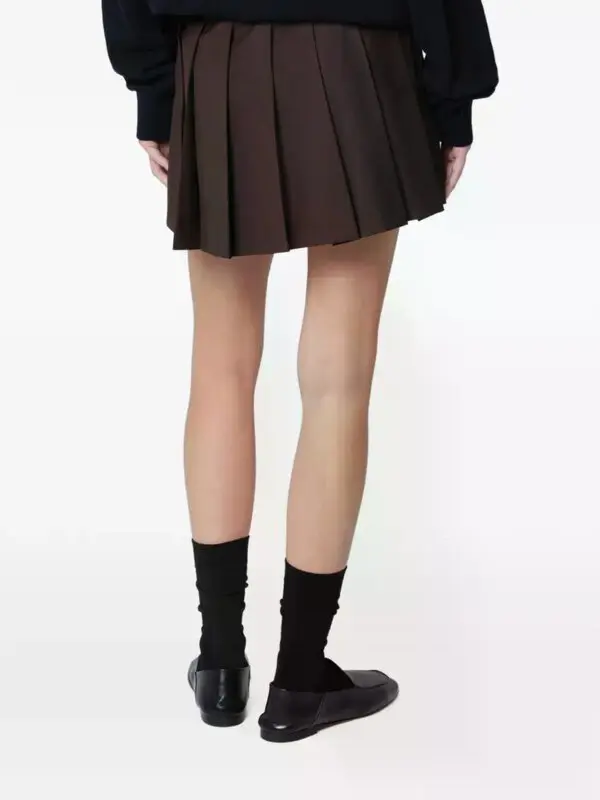 DUNST Pleated Mini Skirt