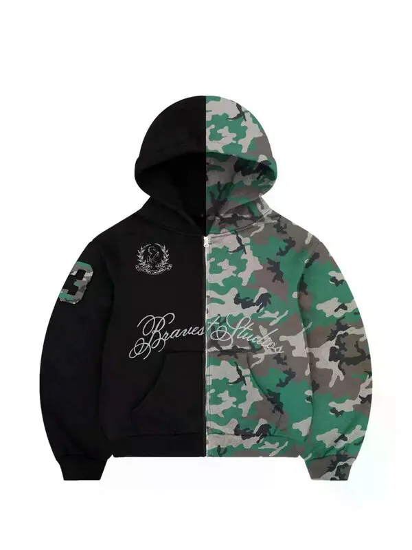 BRAVEST STUDIOS Zip-up Hoodie - Black