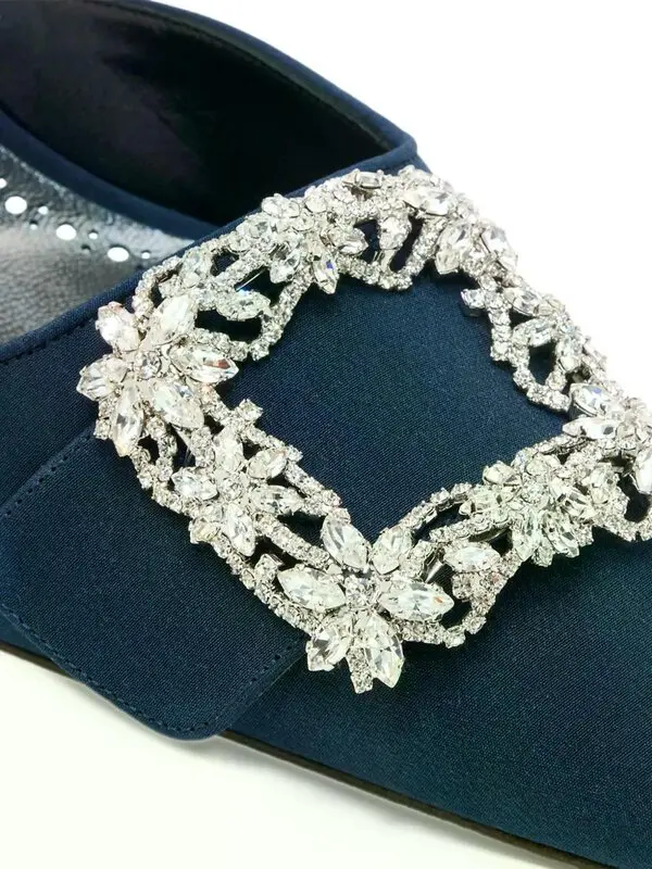 Manolo Blahnik Maysale Jewel Mules