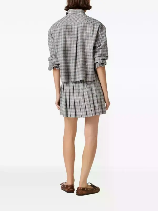Miu Miu Flannel Shirt