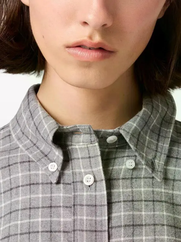 Miu Miu Flannel Shirt