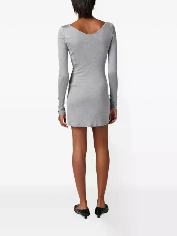 Miu Miu Silk And Jersey Dress