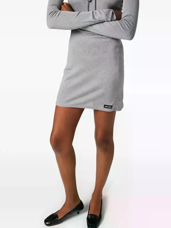 Miu Miu Silk And Jersey Dress