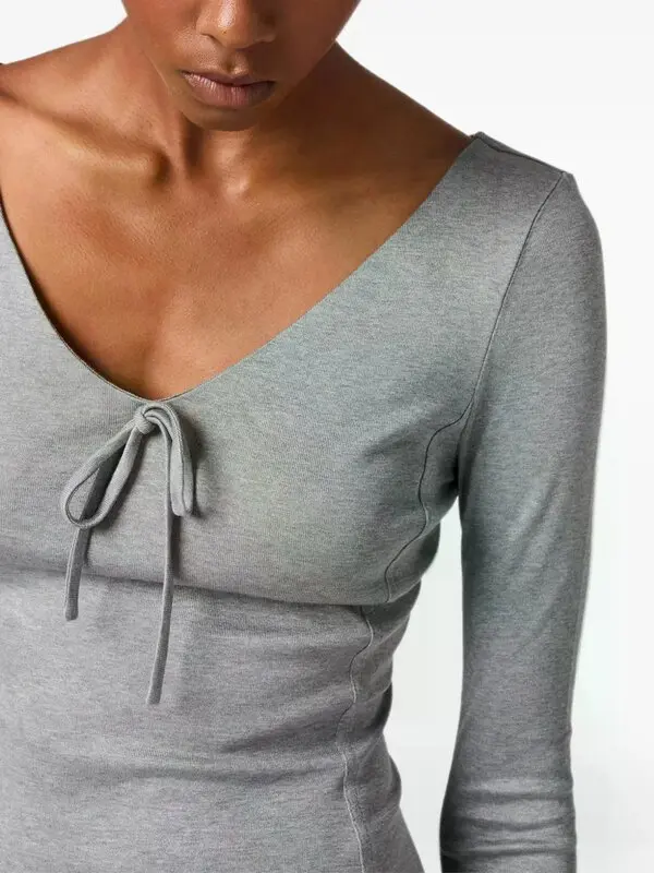 Miu Miu Silk And Jersey Dress