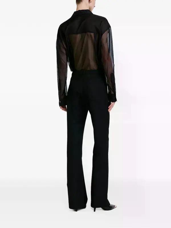 ANINE BING Scott Sheer Shirt