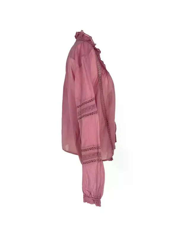 ISABEL MARANT VINTAGE Ruffle-trim Shirt