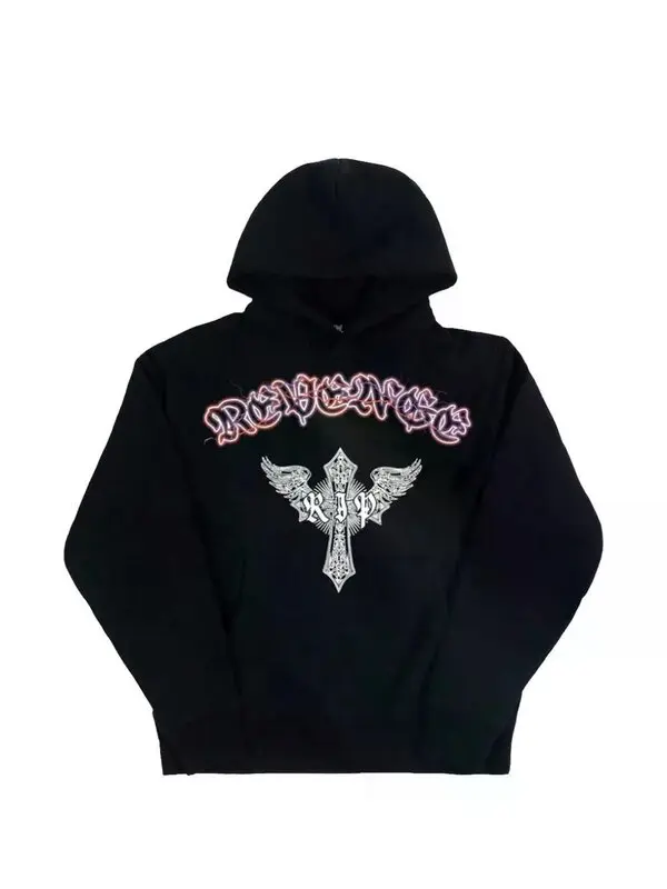 REVENGE Skeleton Angel Hoodie