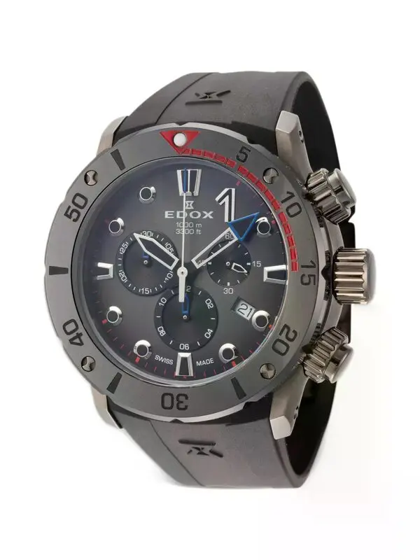 EDOX Co-1 Quartz Chronograph 45mm Watch