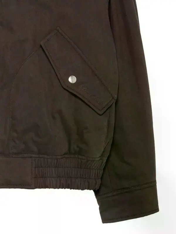 DUNST Flight Faux-fur Collar Bomber Jacket
