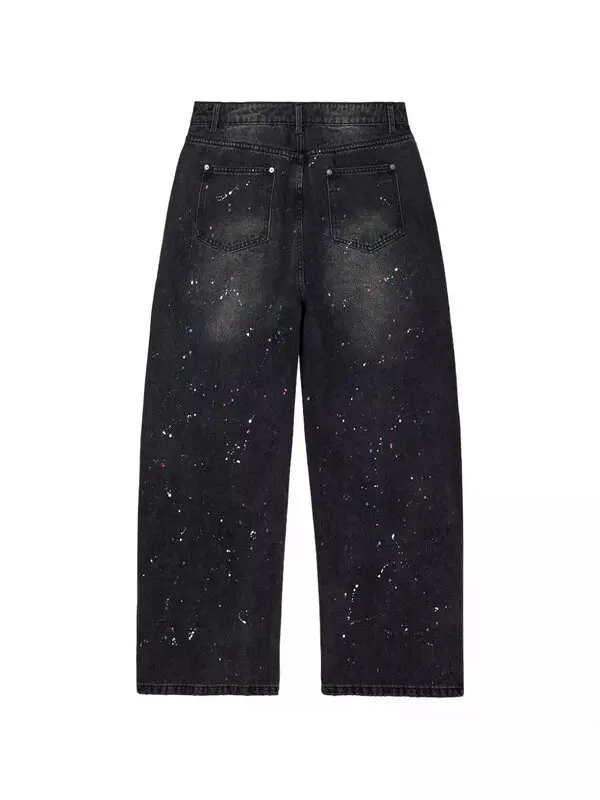 VALE FOREVER Ice Cream Paint-splatter Jeans