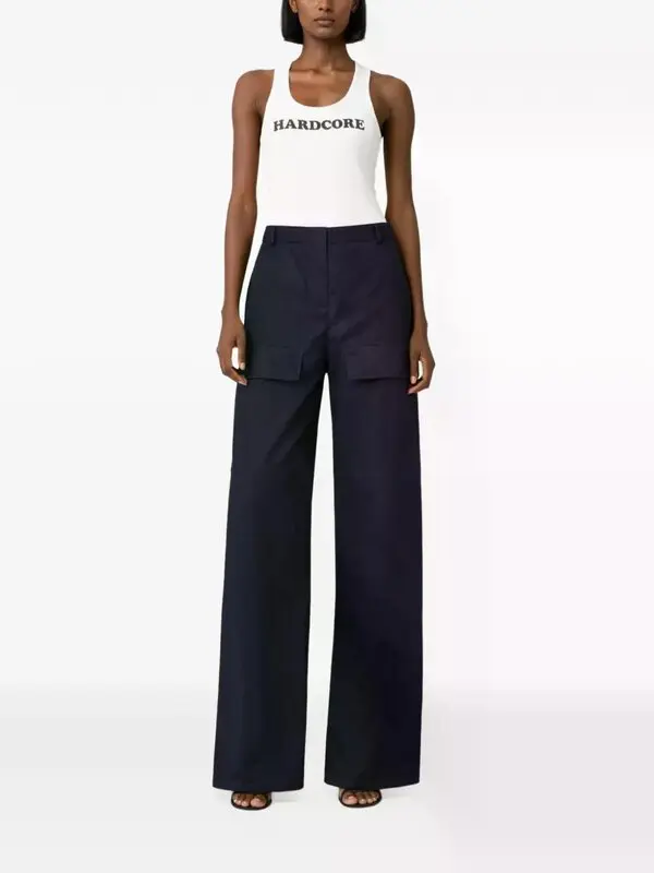 Stella McCartney Wide-leg Cargo Trousers