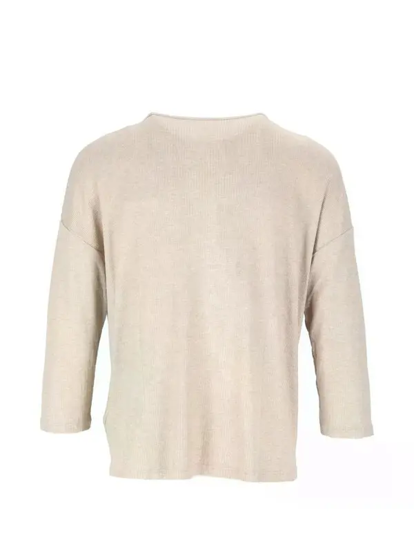 Majestic Filatures Ribbed Boat-neck T-shirt