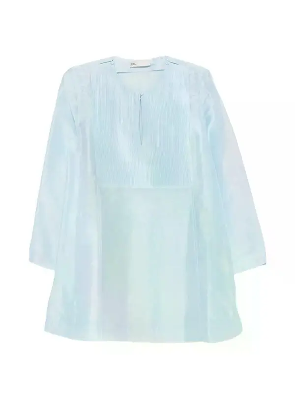 Tory Burch Pleated-bib Mini Dress
