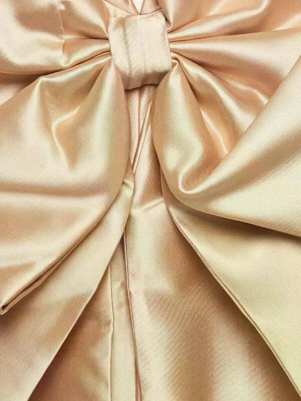 Oddmuse Ultimate Muse Bow-detail Mini Dress