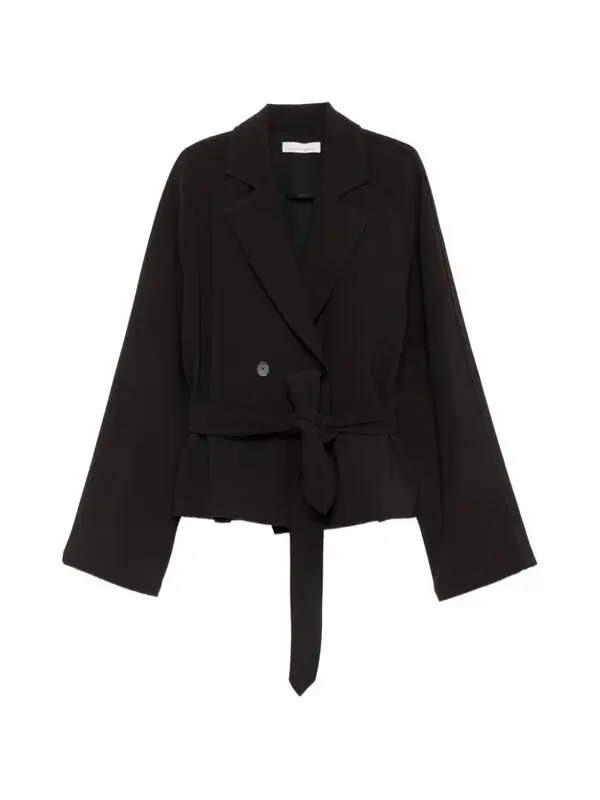 Liviana Conti Belted Double-breasted Blazer