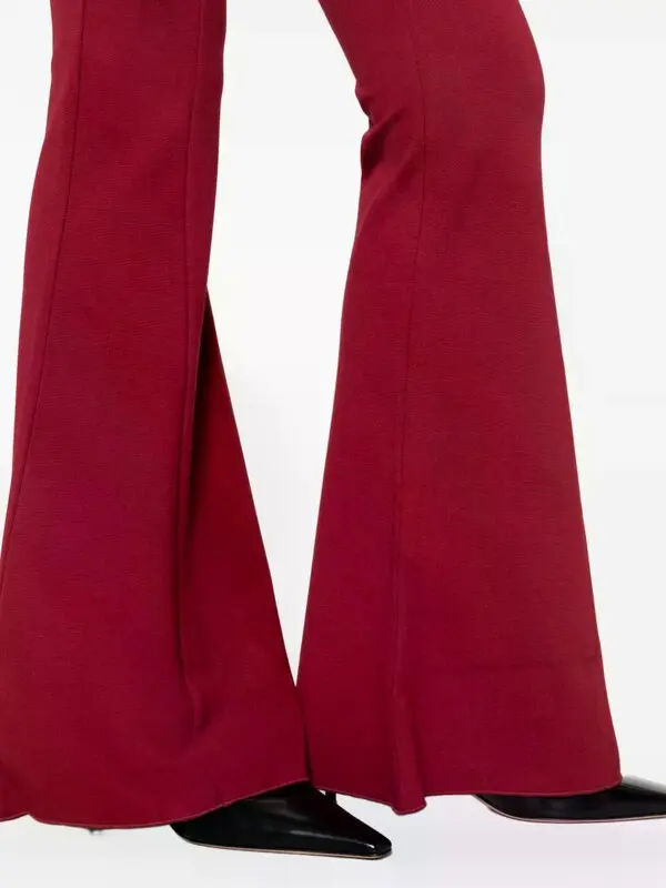 MACRON Harper Flared Seam-detail Trousers