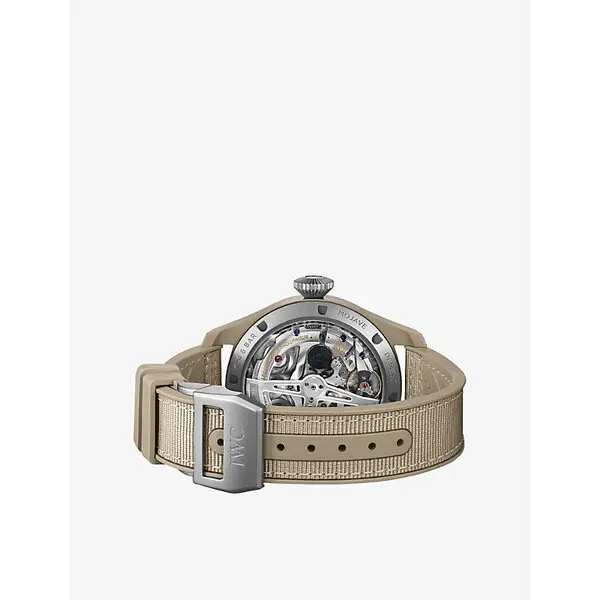 IWC SCHAFFHAUSEN Big Pilot's Perpetual Calendar Top-gun Edition Automatic Ceramic Watch 46.5mm