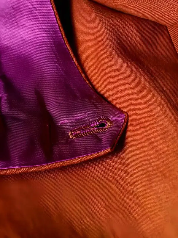 Paul Smith Rust Red Linen Trousers