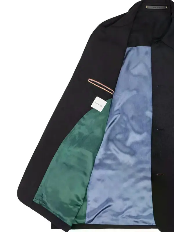 Paul Smith Wool A Suit To Travel In Work Jacket