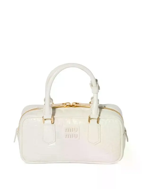 Miu Miu Arcadie Crocodile Embossed Calfskin Bag