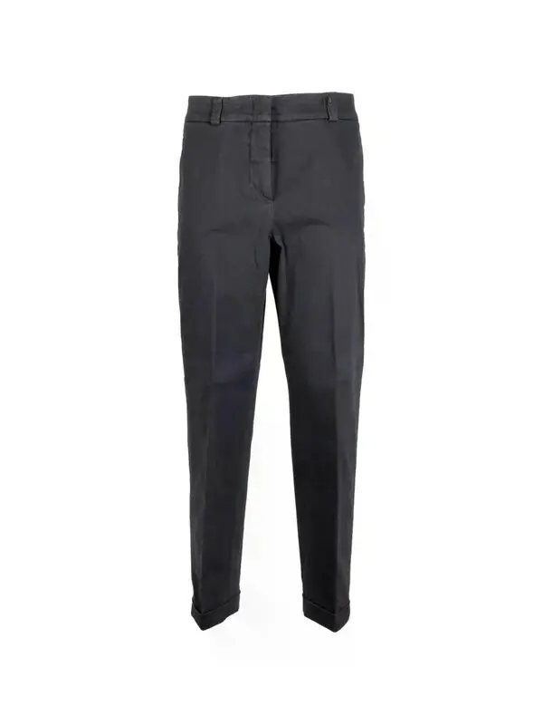 Peserico Turned-up Trousers