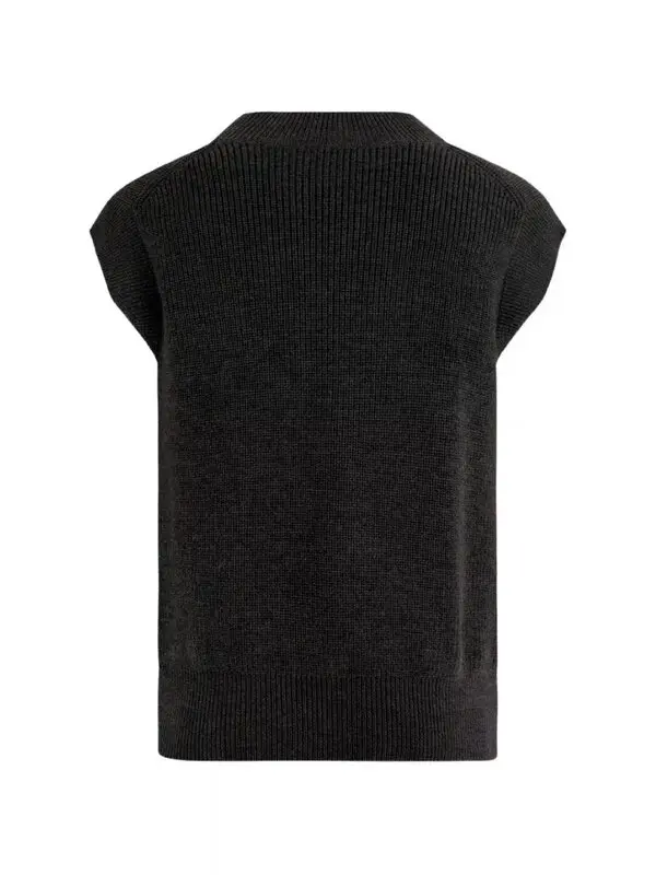 PAOLO PECORA Over Fit Wool Gilet