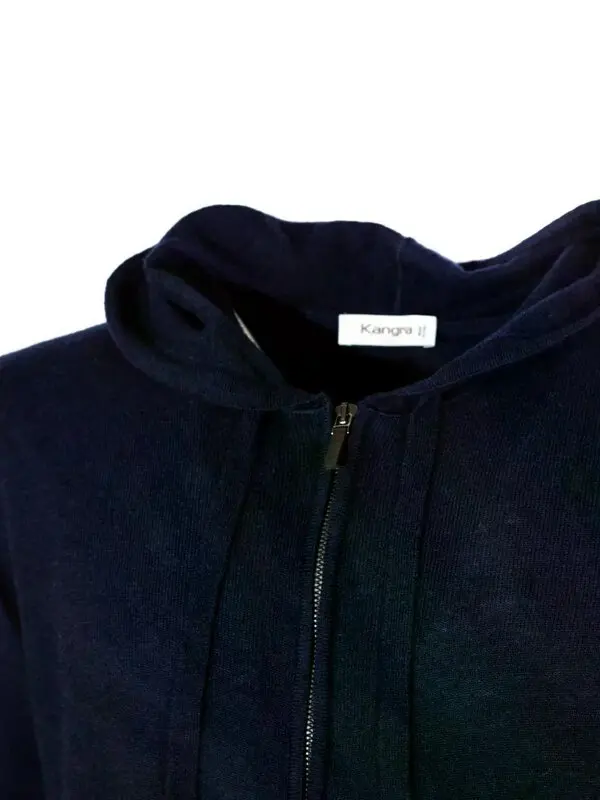 KANGRA Zip-up Hooded Hoodie