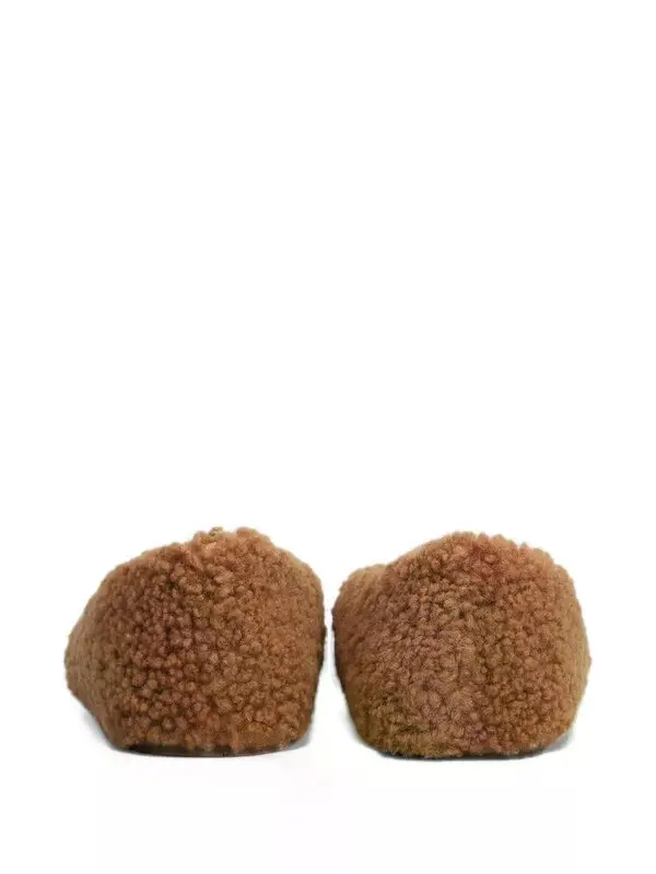 Moon Boot Shearling Ballerinas