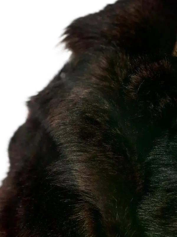 THE MANNEI Belted Shearling Jacket