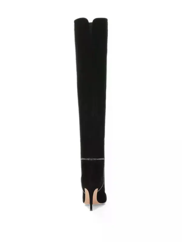 GIANVITO ROSSI Mayfair Crystal Boots