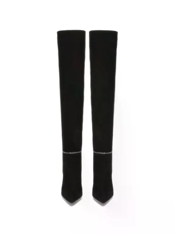 GIANVITO ROSSI Mayfair Crystal Boots