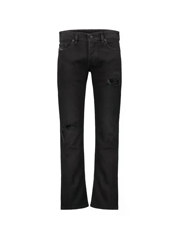 DIESEL® Distressed Straight-leg Jeans