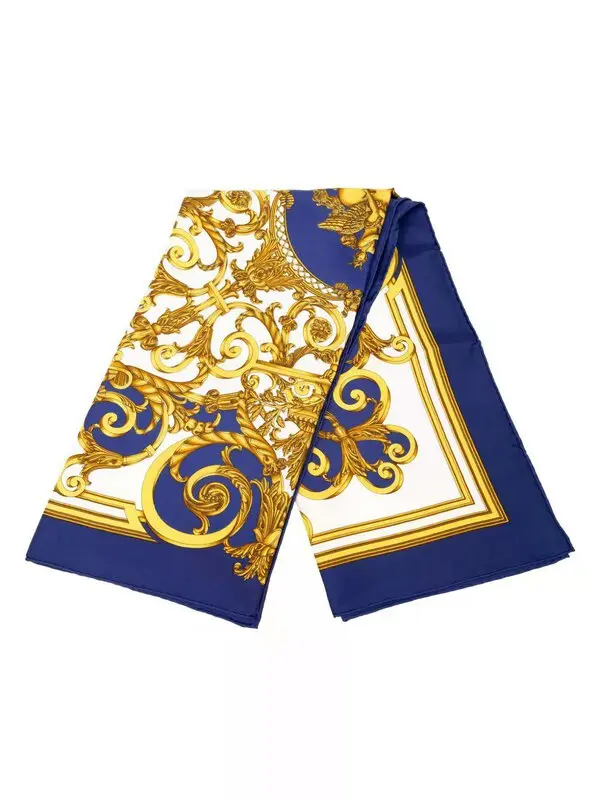 Hermès 1980-2000 Les Tuileries Silk Scarf 90 Scarves