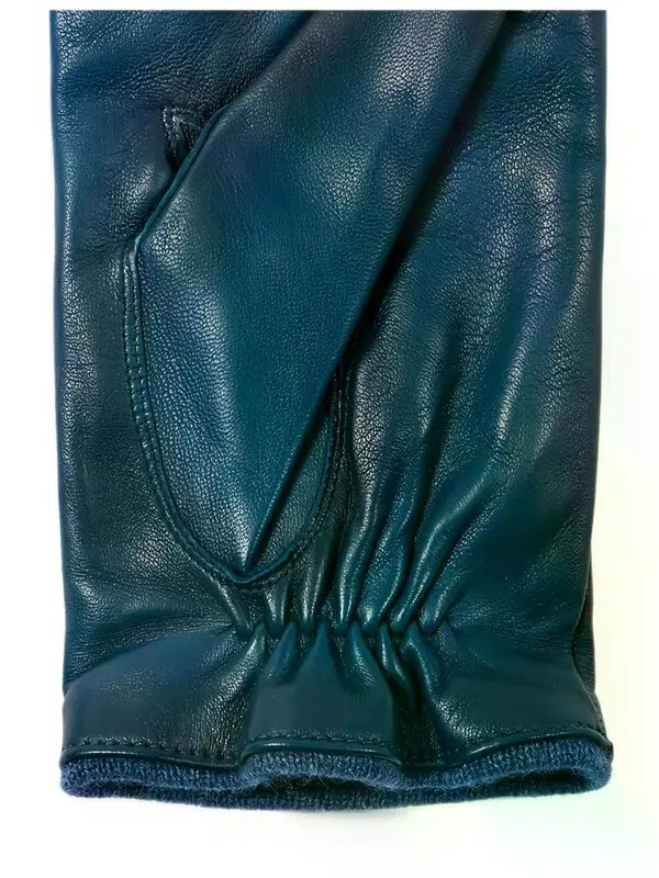 Paul Smith Stitched-detail Leather Gloves