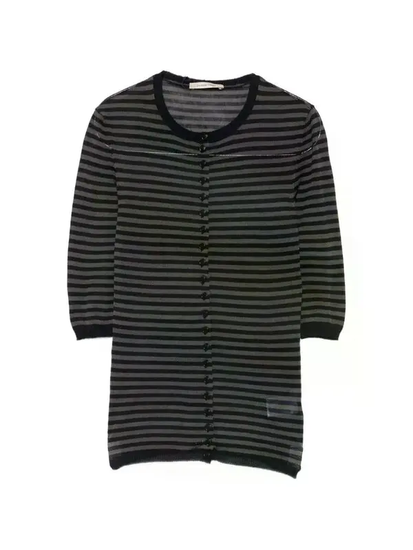 Paloma Wool Striped Button-up T-shirt