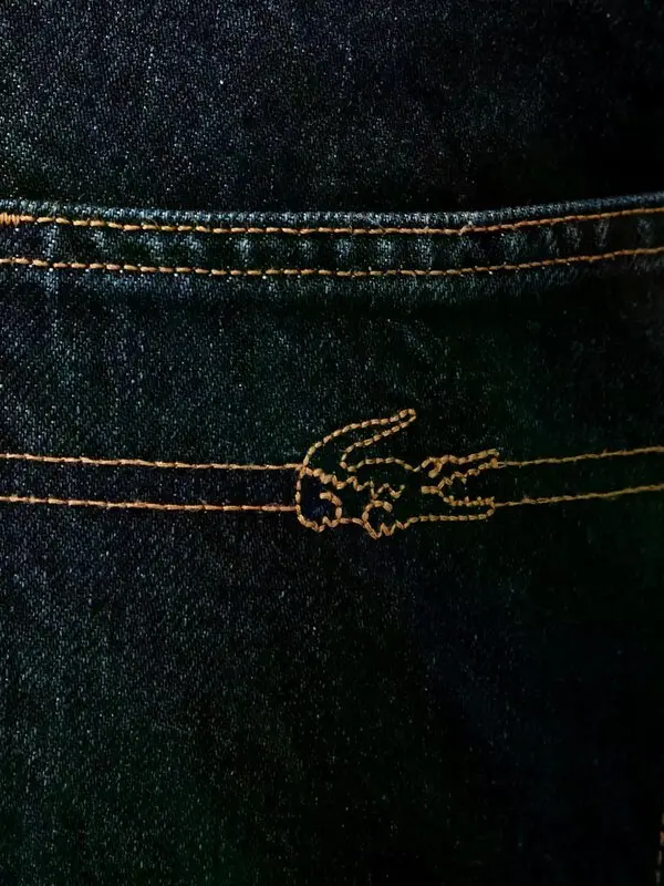Lacoste Wide-fit High-waist Jeans