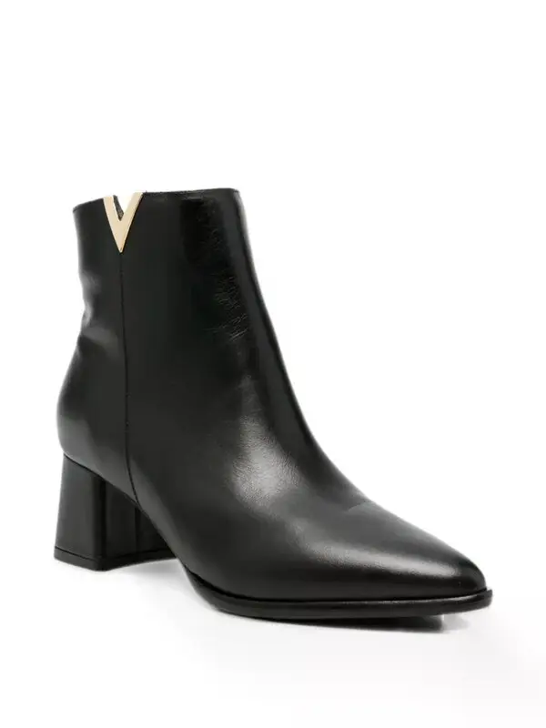 ALBANO Leather Ankle Boots