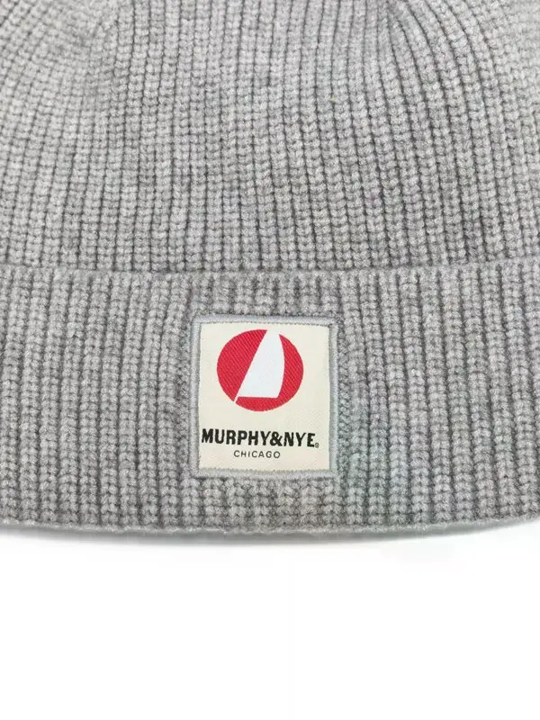 MURPHY&NYE Night Ribbed-knit Beanie Hat