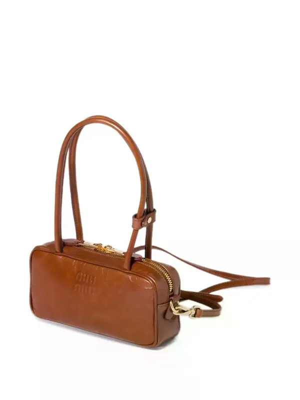Miu Miu Beau Shiny Leather Mini-bag
