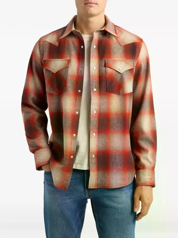 Pendleton Canyon Check Virgin Wool Shirt