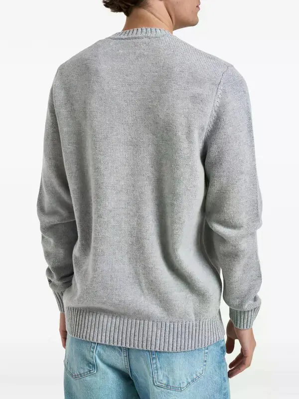 MC2 SAINT BARTH Bombardino Light Sweater With Après Ski Embroidery