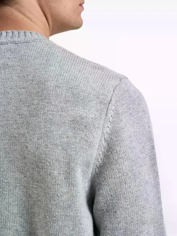 MC2 SAINT BARTH Bombardino Light Sweater With Après Ski Embroidery