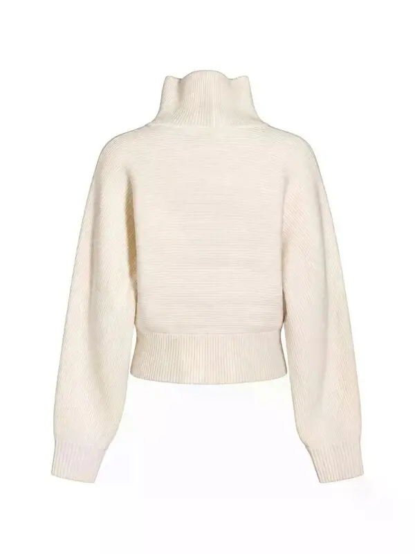 LISA YANG Button-fastening Ribbed Sweater