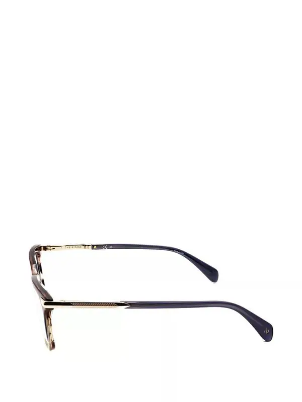 Rag & Bone Tortoiseshell-effect Square-frame Glasses