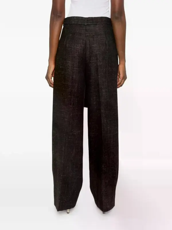 Liviana Conti Belted Wide-leg Trousers