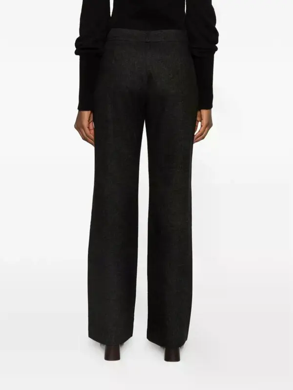 Paloma Wool Hina Herringbone-pattern Straight-leg Trousers