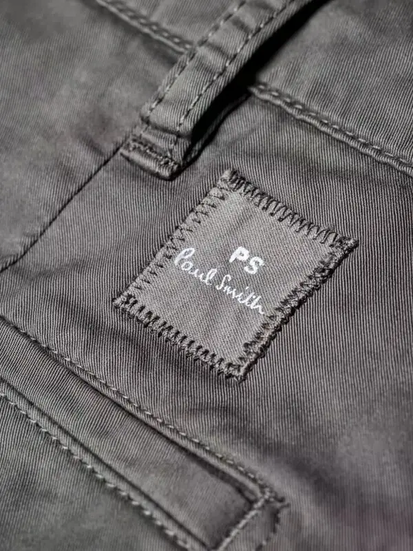 Paul Smith Logo-patch Cotton Shorts